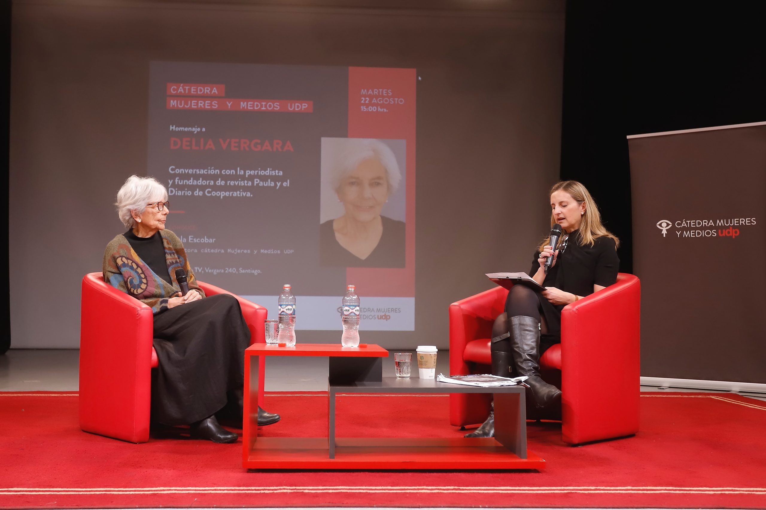 Revive la Cátedra Mujeres y Medios UDP: Homenaje a Delia Vergara ...